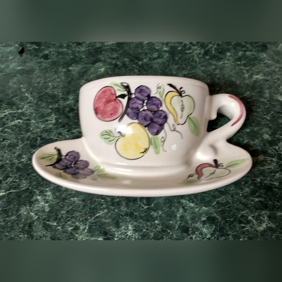 Blue Ridge | Accents | Reproduction Blue Ridge Pottery Fruit Themed ...